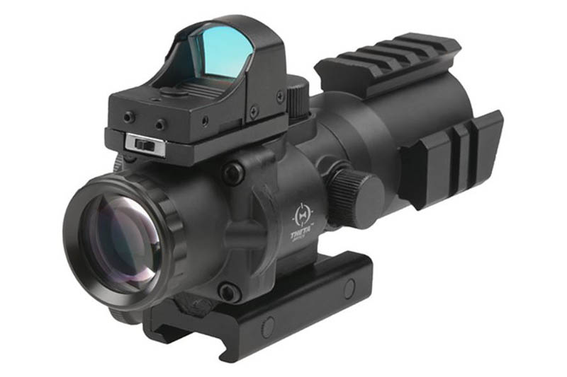 RED DOT - OPTIKA RHINO 4X32 - CRNA | THETA OPTICS™ | RODANDGUN